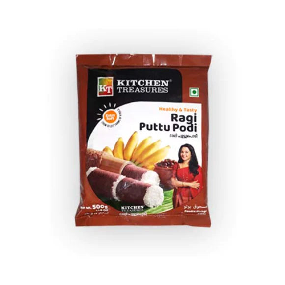 Kitchen Treasures Ragi Puttu Podi – Easy Gasha Ashburton